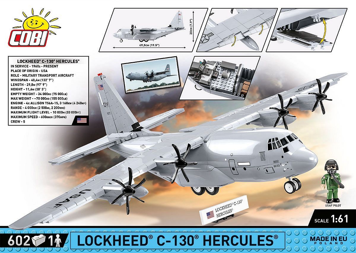 Lockheed C-130 Hercules (COBI-5839) \ Aircraft \ Cobi.eu